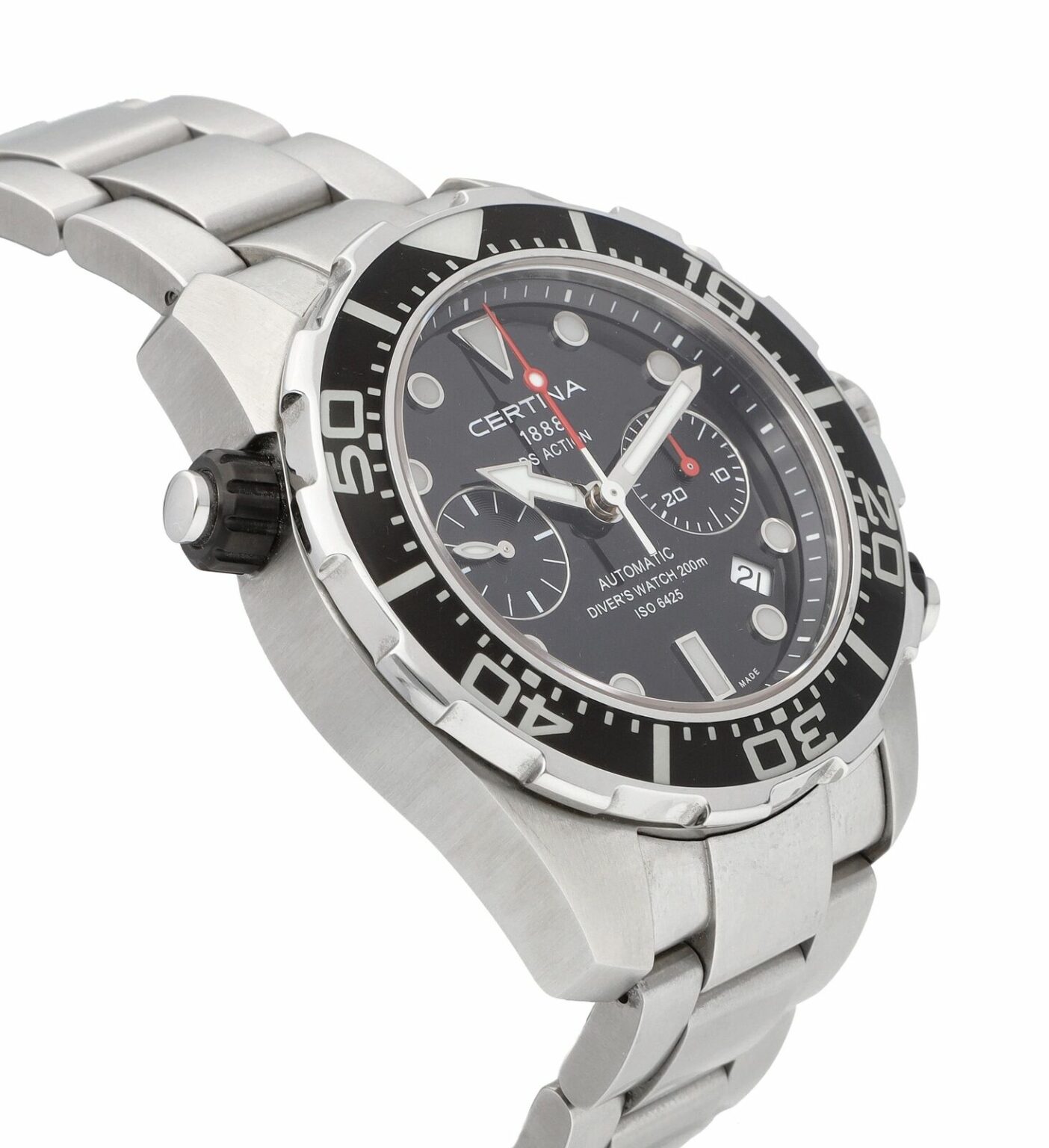 Certina DS Action Diver Chronograph Automatic 45mm Mens Watch C013.427 ...