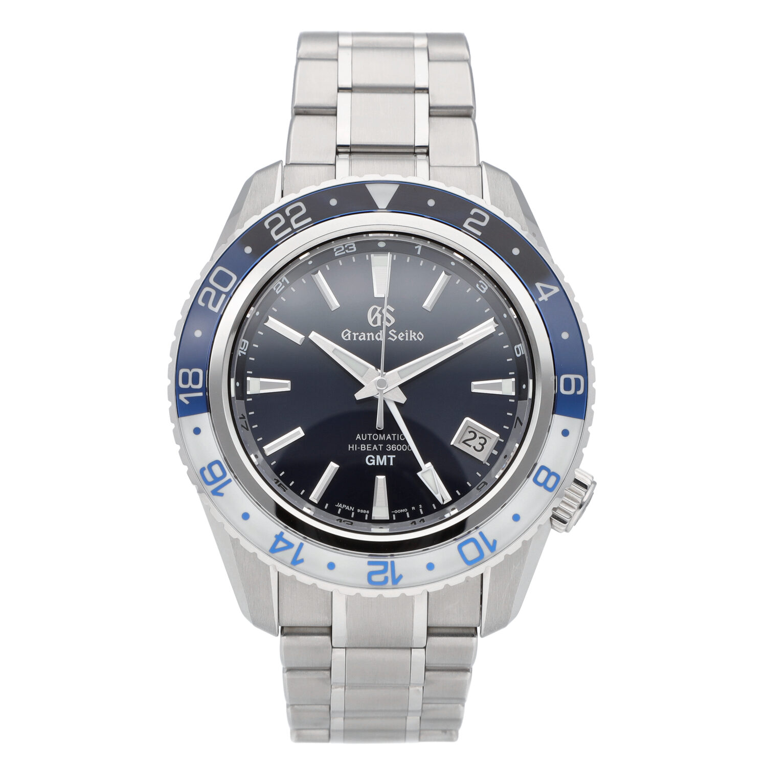 Grand Seiko Sport GMT Blue Dial 44.2mm Automatic Men's Watch SBGJ237G ...
