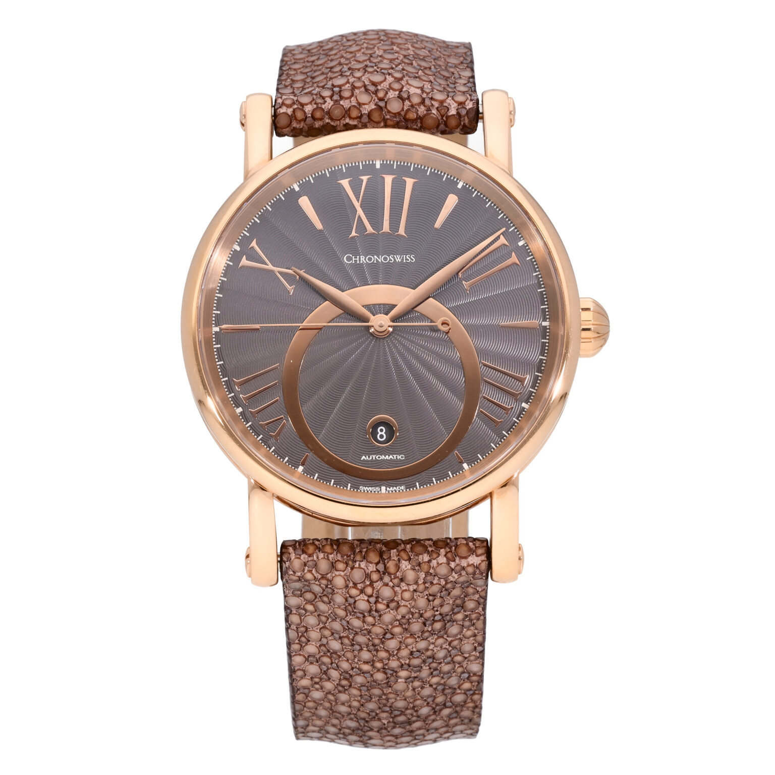 Chronoswiss Kairos 18k Rose Gold 38mm Automatic Men's Watch CH-2821-R ...