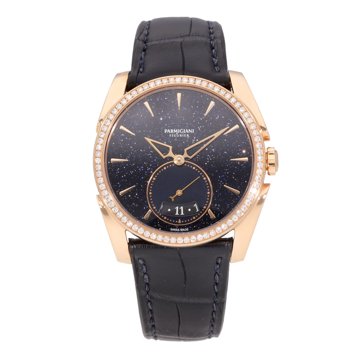 Parmigiani Tonda Metropolitaine Galaxy Auto Aventurine Dial Ladies 33mm ...