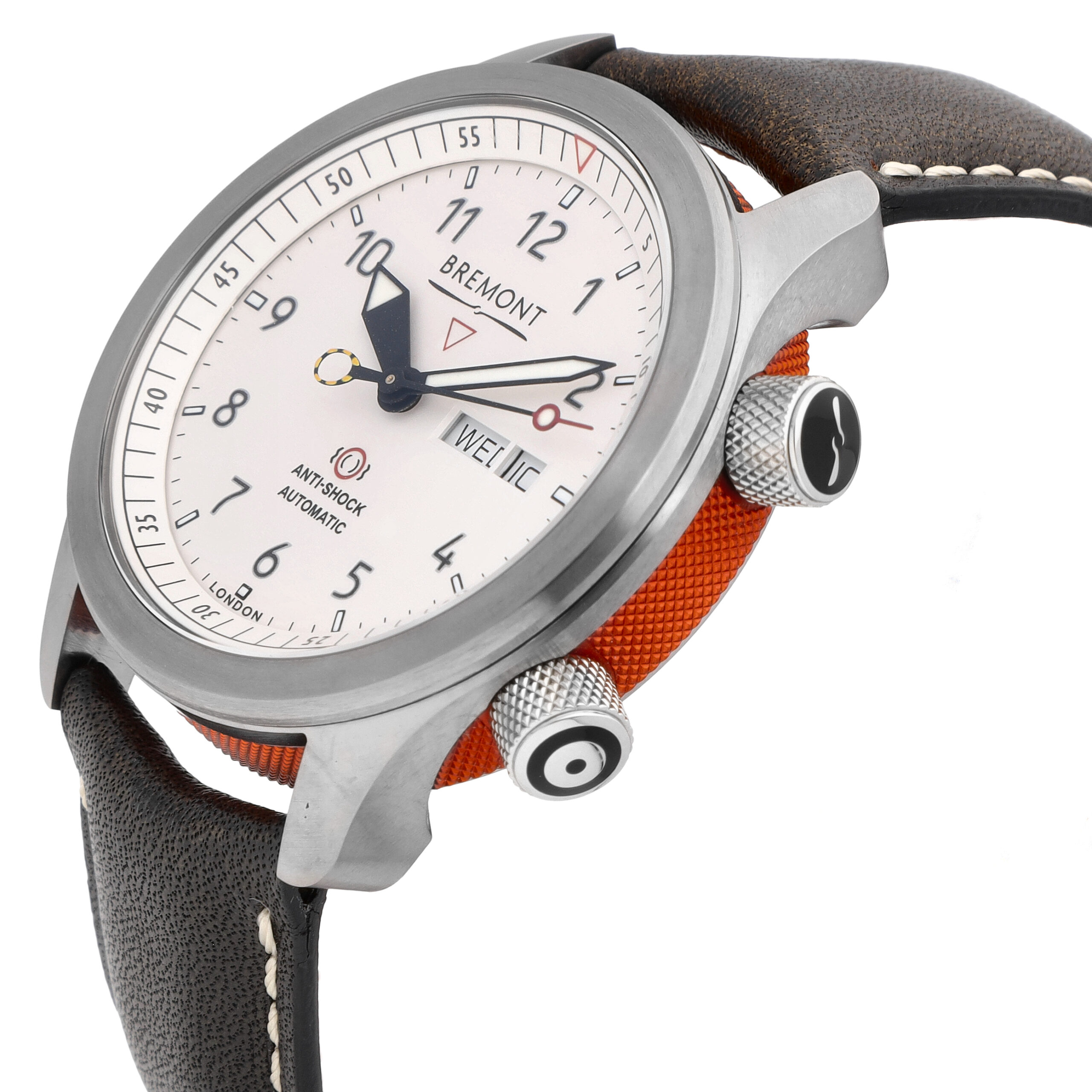 Bremont Martin Baker II White Dial 43mm Automatic Men's Watch MBII-WH ...