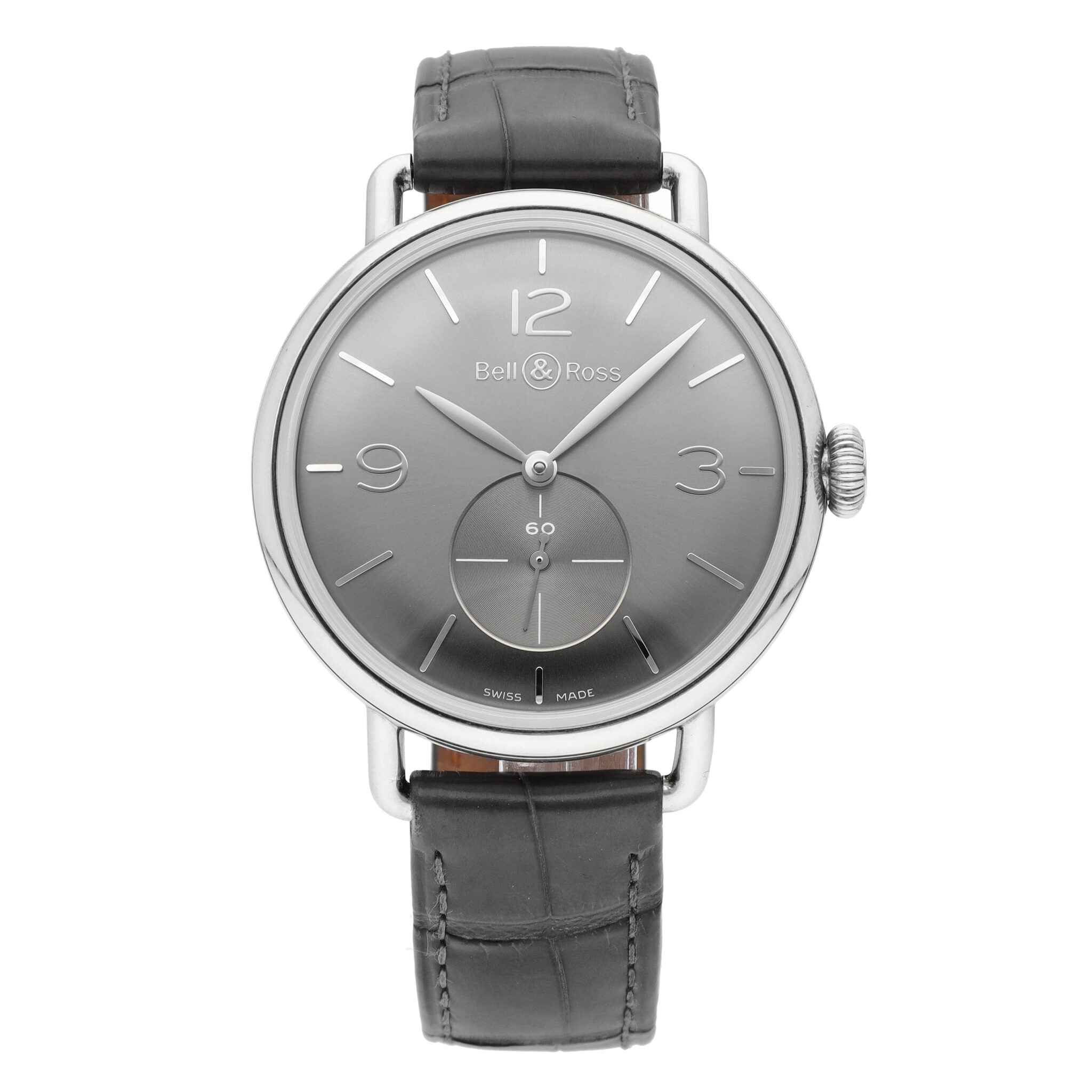 Bell & Ross Vintage WW1 Argentium 41mm Manual-Wind Mens Watch BRWW1-ME ...