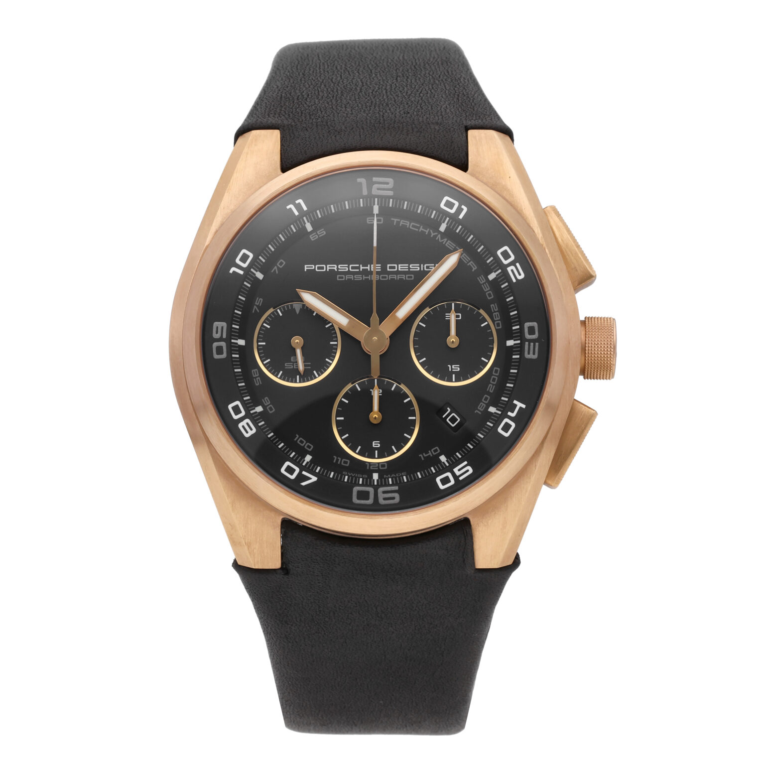 Porsche Design Dashboard 18k Rose Gold 44mm Automatic Men's Watch P ...