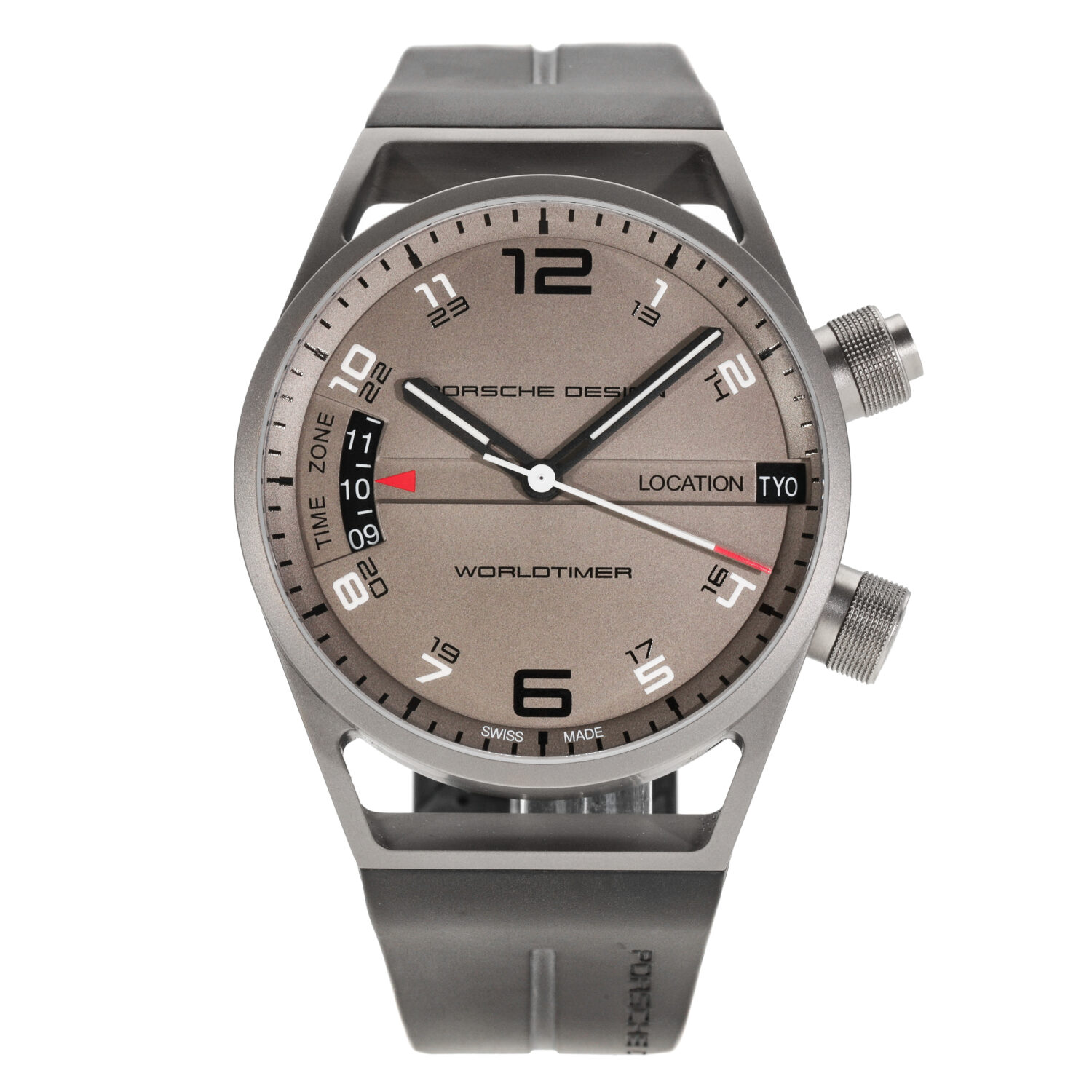 Porsche Design Worldtimer Titanium 45mm Automatic Men's Watch P ...