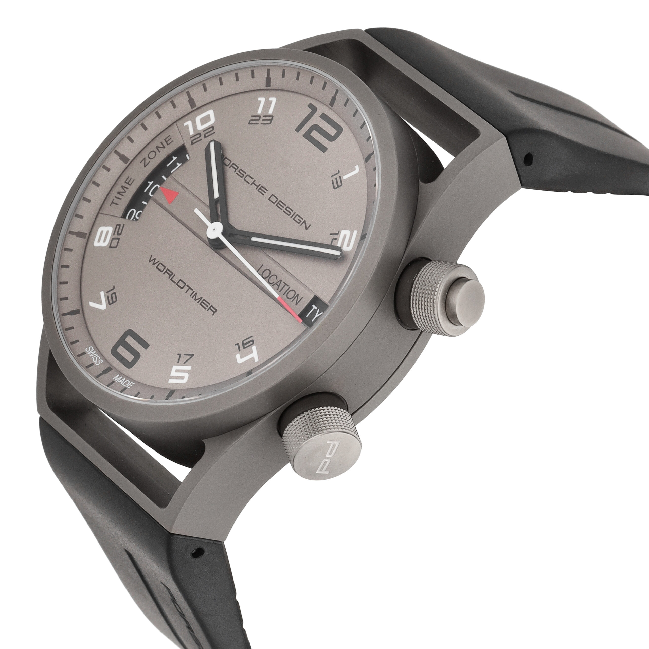 Porsche Design Worldtimer Titanium 45mm Automatic Men's Watch P ...