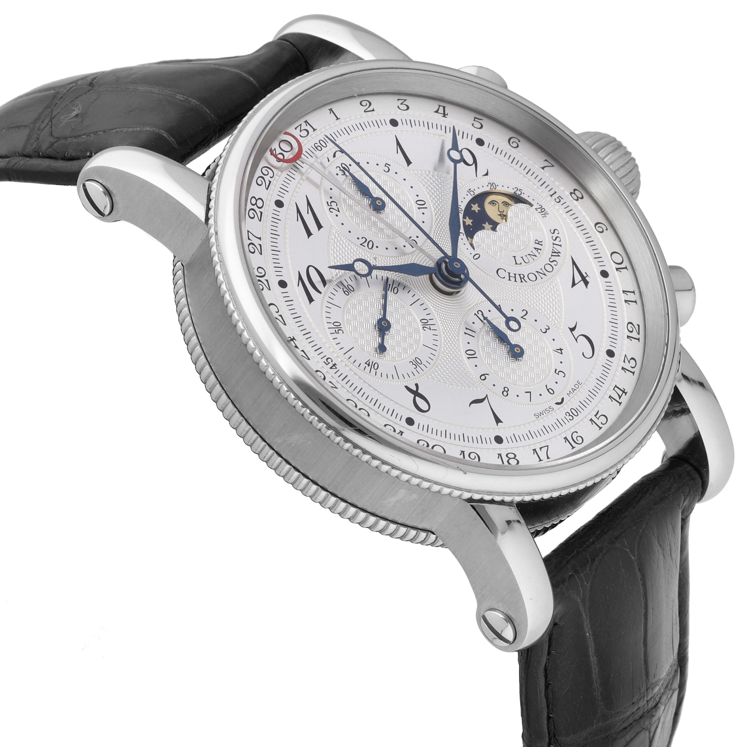 Chronoswiss Sirus Lunar Chronograph 42mm Automatic Men's Watch CH-7542L | The Watch Outlet