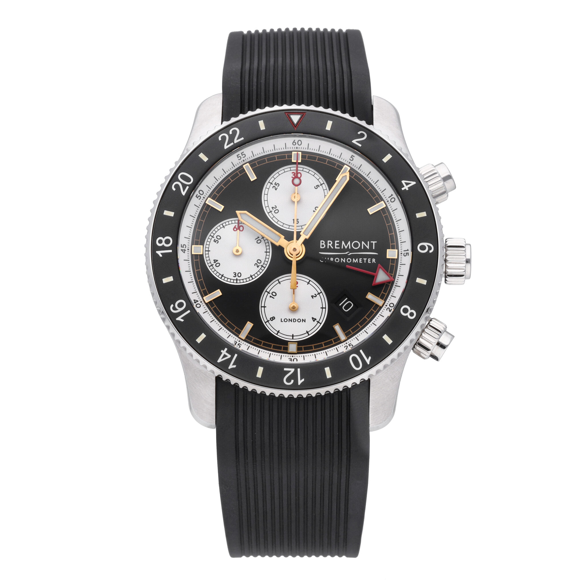 Bremont Supermarine Black Dial 43mm Automatic Men's Watch SMARINECHRONO ...