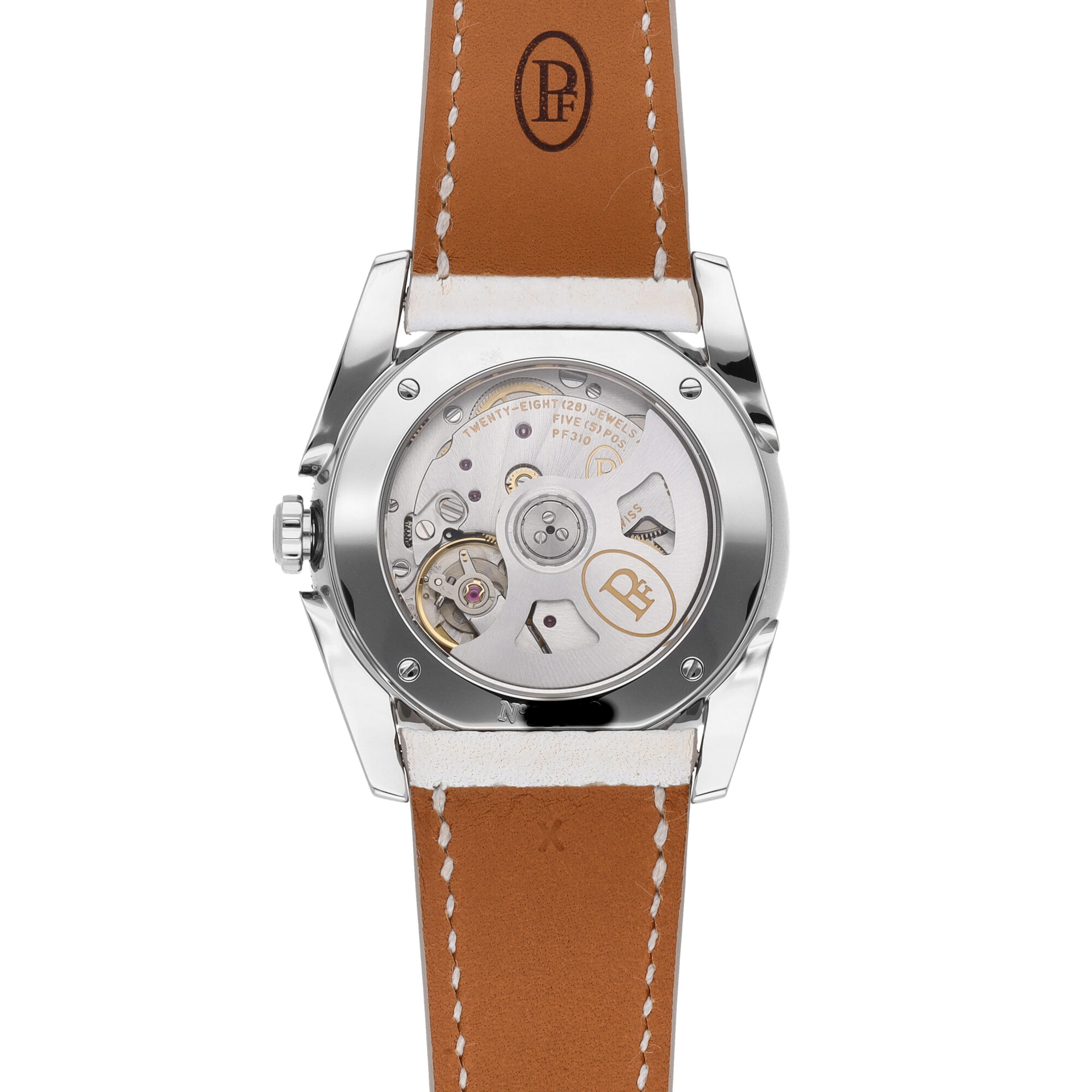 Parmigiani Tonda Metropolitaine Red Dial Auto Ladies Watch PFC273-0000900-HE2421 | The Watch Outlet