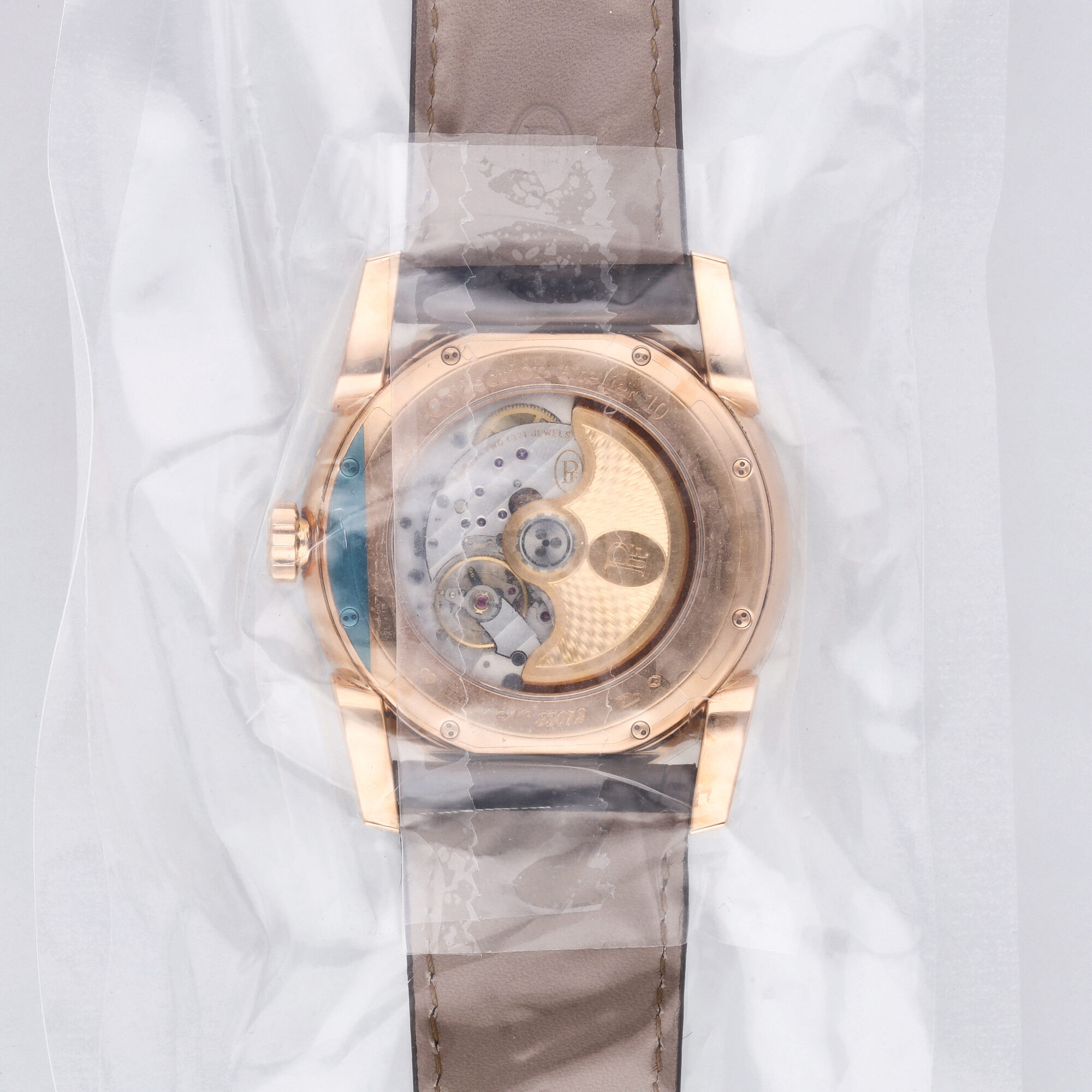 Parmigiani Centum Perpetual 18k Rose Gold Auto Mens Watch Collection ...